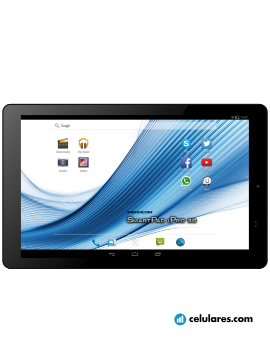 Tablet Mediacom SmartPad 10.1 HD iPro110 3G (SmartPad 10.1 HD iPro110 ...