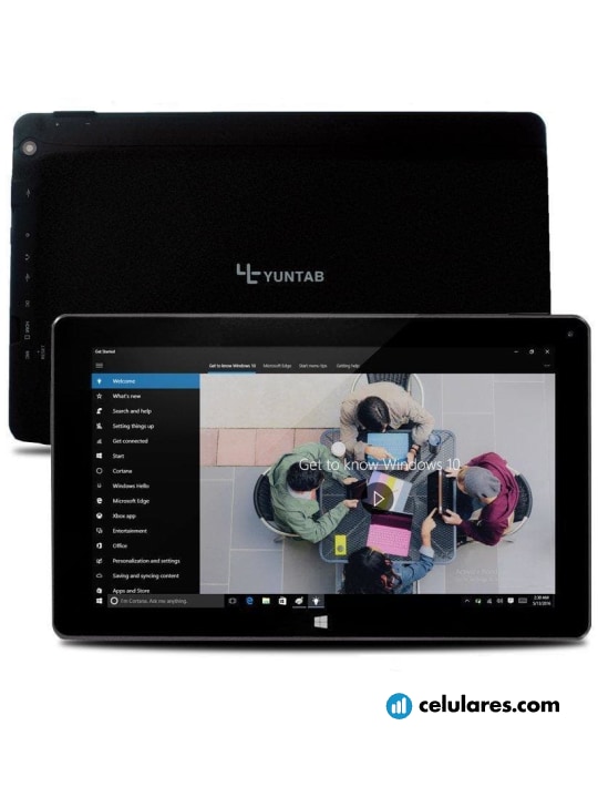 Tablet Yuntab NTAB Win10 H8216 (T2) - Celulares.com Estados Unidos